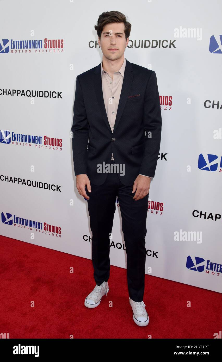 Andrew Duplessie at 'Chappaquiddick' Los Angeles Premiere held at the ...