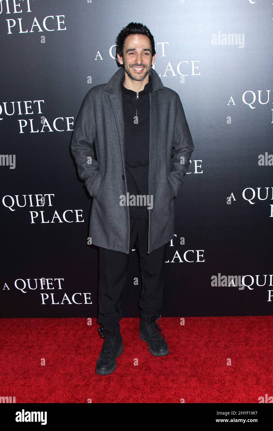 Amir Arison attending 'A Quiet Place' premiere held at the AMC Lincoln ...