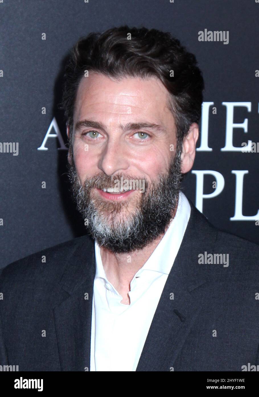 Andrew Form attending 'A Quiet Place' premiere held at the AMC Lincoln ...