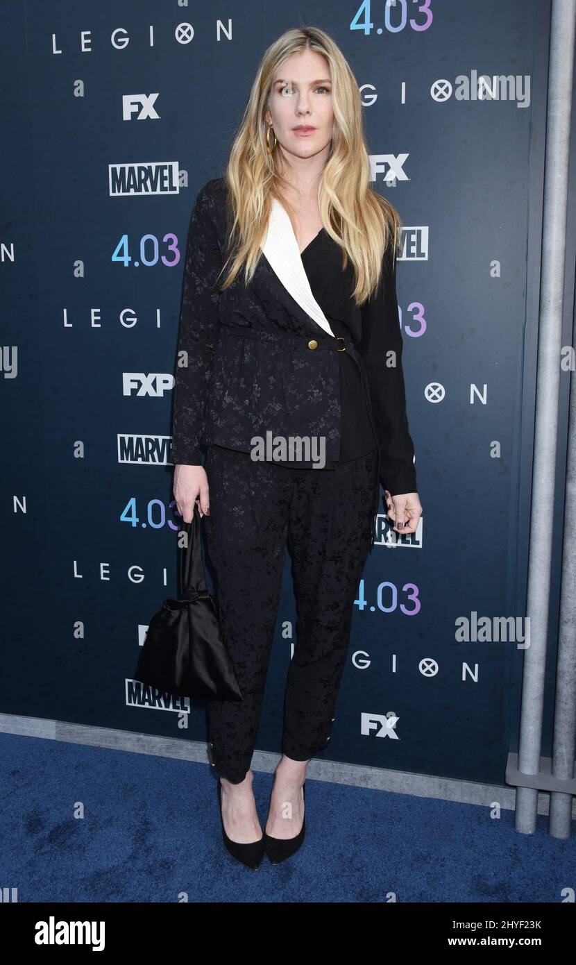 Lily Rabe at FX's "Legion" Season 2 Premiere held at the Directors ...