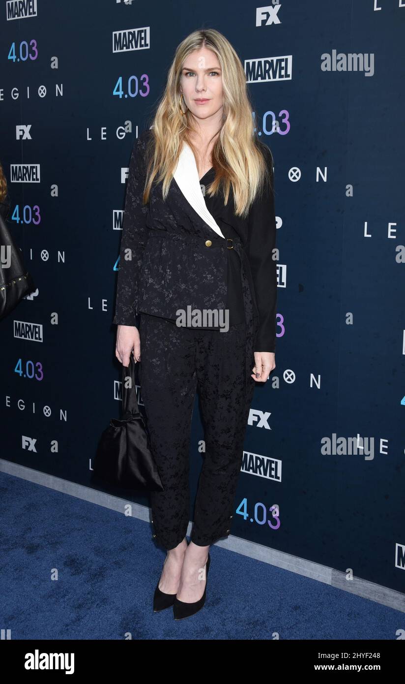 Lily Rabe at FX's "Legion" Season 2 Premiere held at the Directors ...