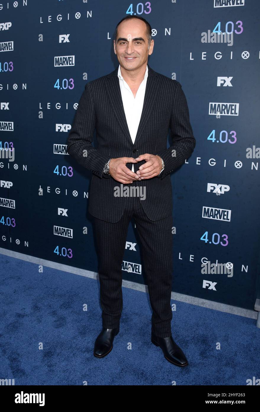 Navid Negahban at FX's "Legion" Season 2 Premiere held at the Directors ...