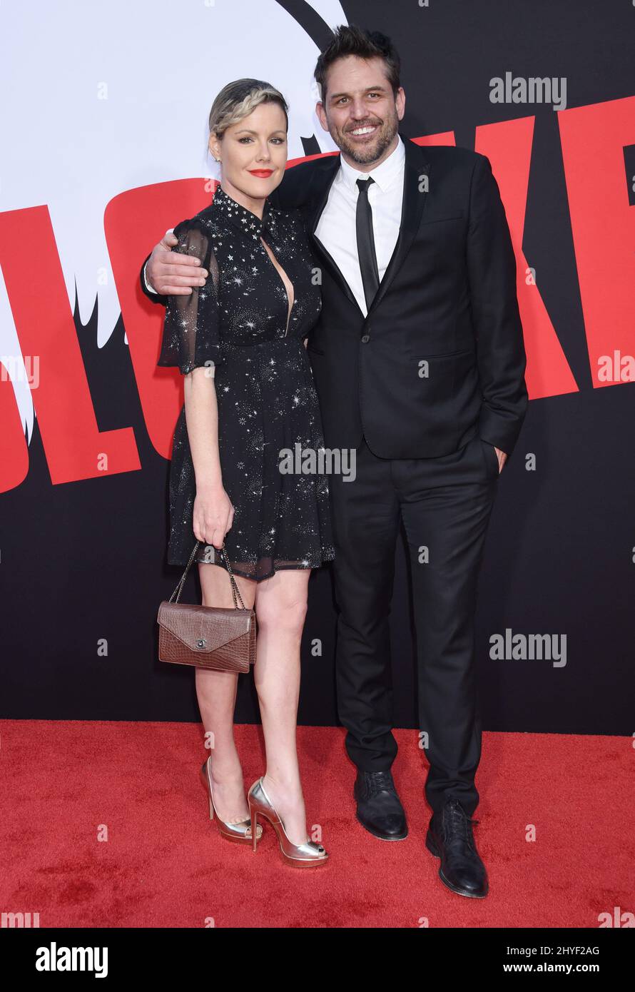 Kathleen Robertson and Chris Cowles at Universal Pictures "Blockers ...