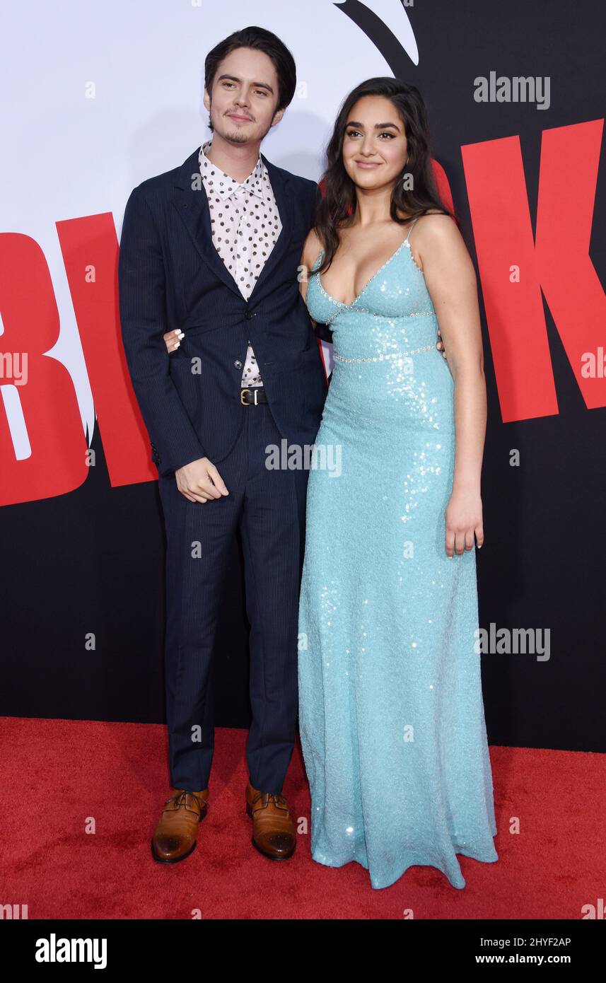 Miles Robbins and Geraldine Viswanathan at Universal Pictures "Blockers ...