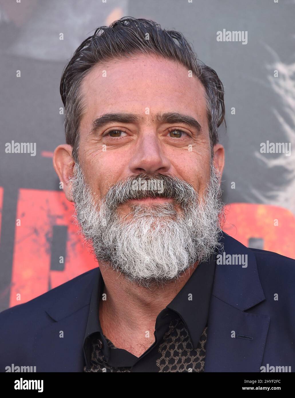 Jeffrey Dean Morgan attending the world premiere of "Rampage" held at ...