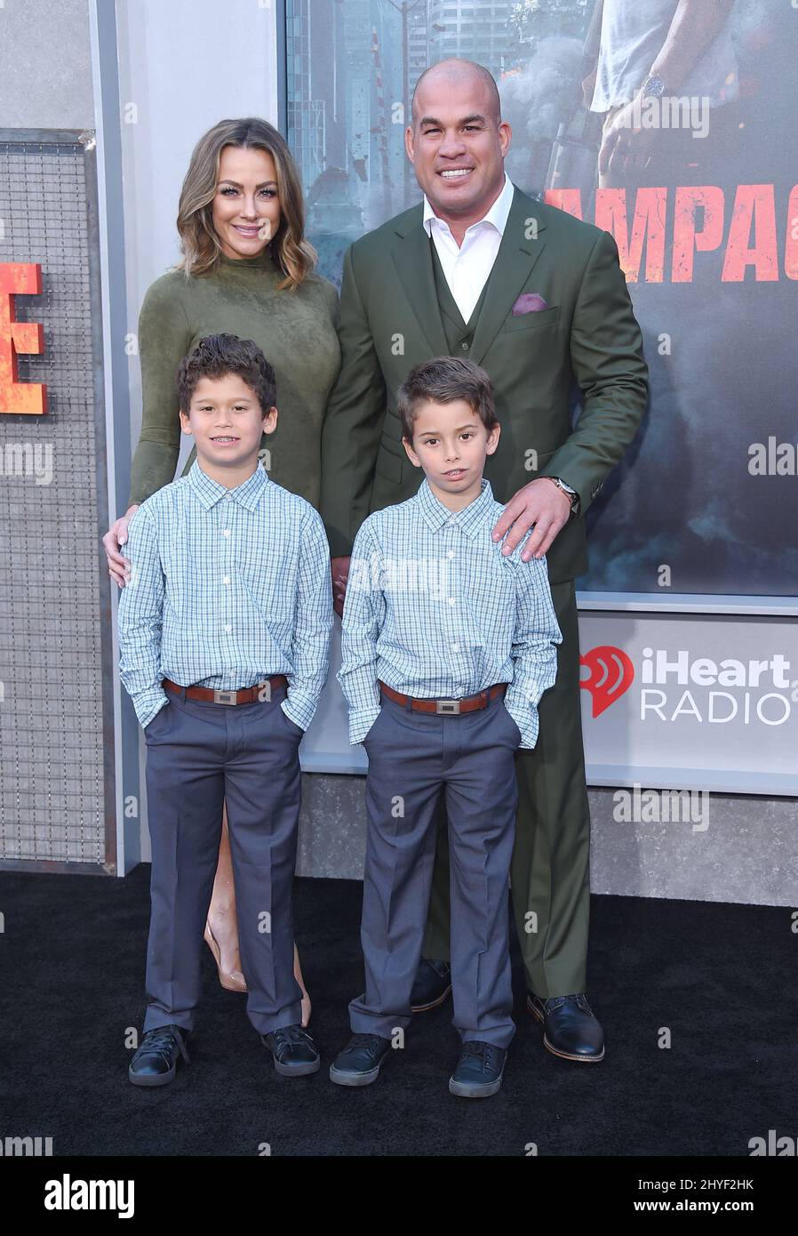 Tito Ortiz, Abi Lewis, Jesse Jameson Ortiz and Journey Jette Ortiz ...