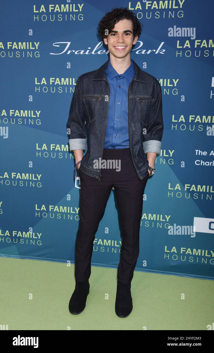 Cameron Boyce attending the 2018 LA Family Housing Awards Stock Photo - Alamy