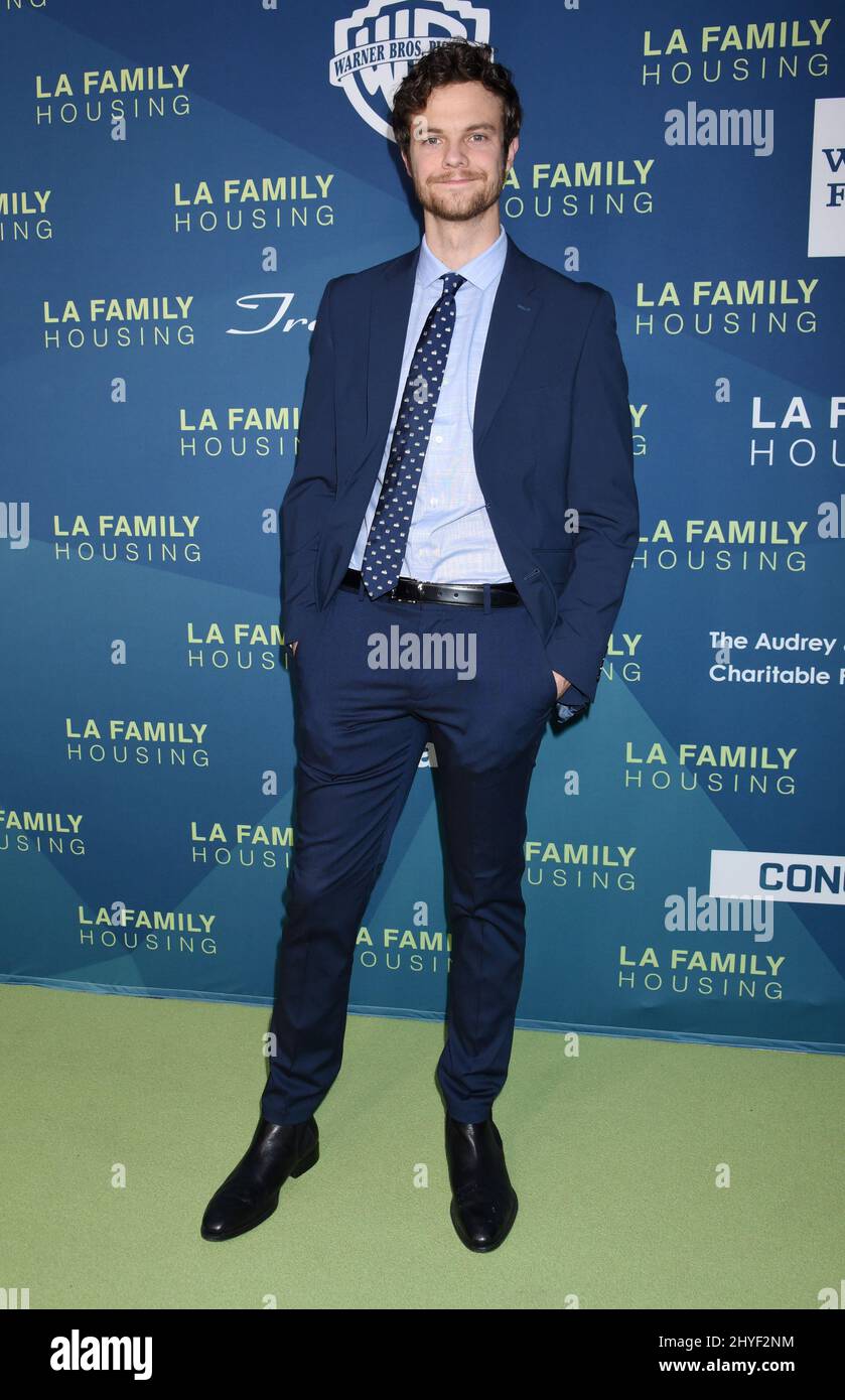 Jack Quaid attending the 2018 LA Family Housing Awards Stock Photo - Alamy
