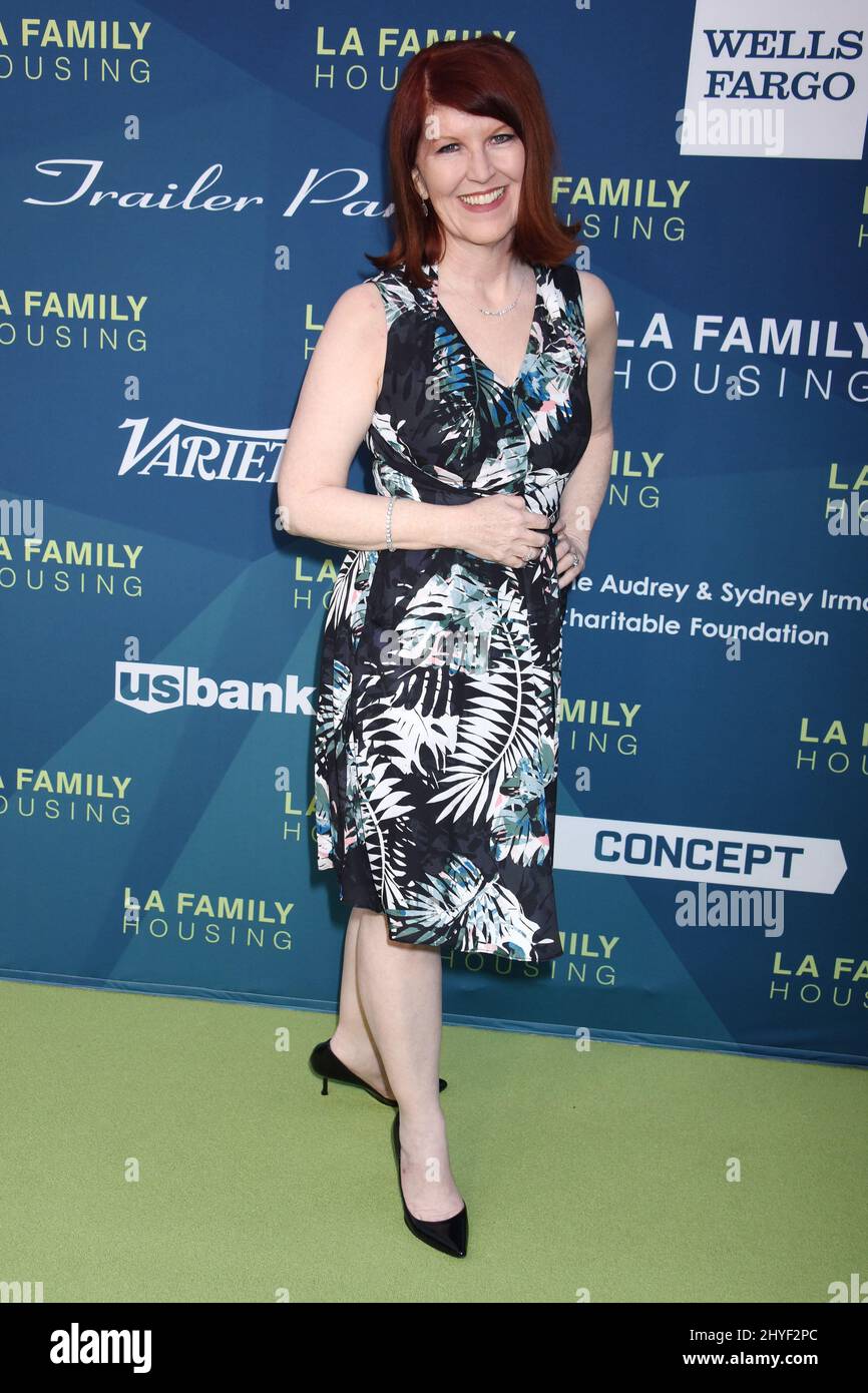 Kate Flannery attending the 2018 LA Family Housing Awards Stock Photo ...