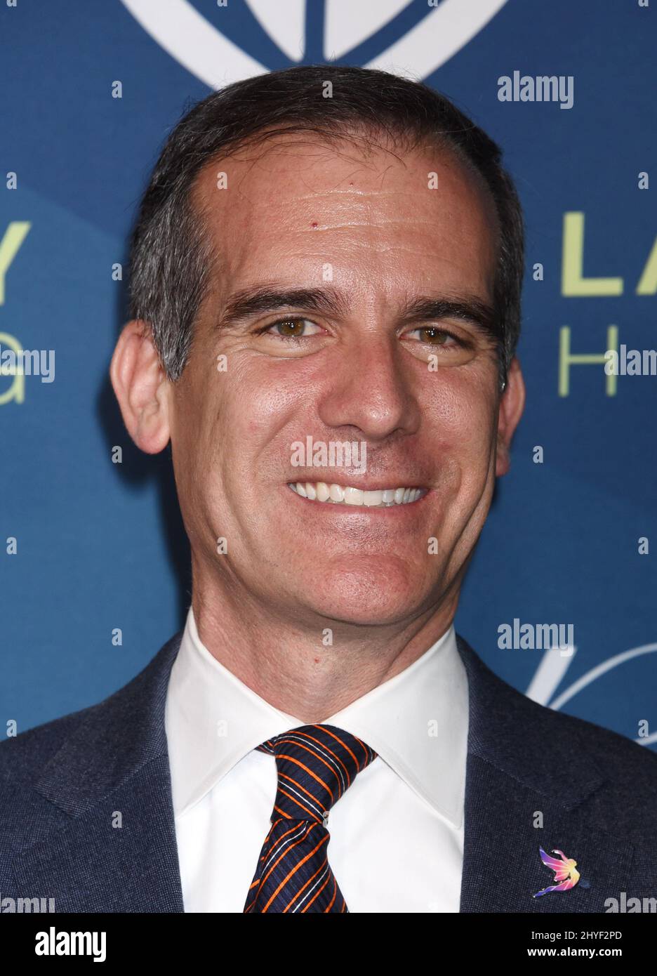 Eric Garcetti attending the 2018 LA Family Housing Awards Stock Photo ...