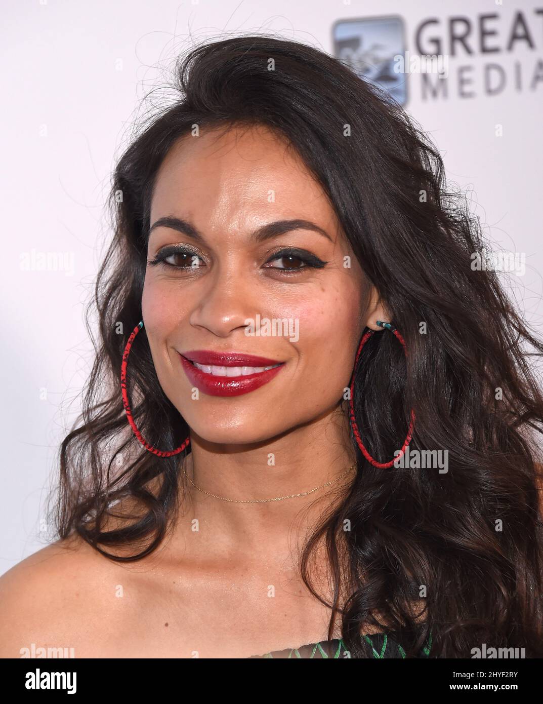 Rosario Dawson attending the Los Angeles premiere of Krystal Stock ...