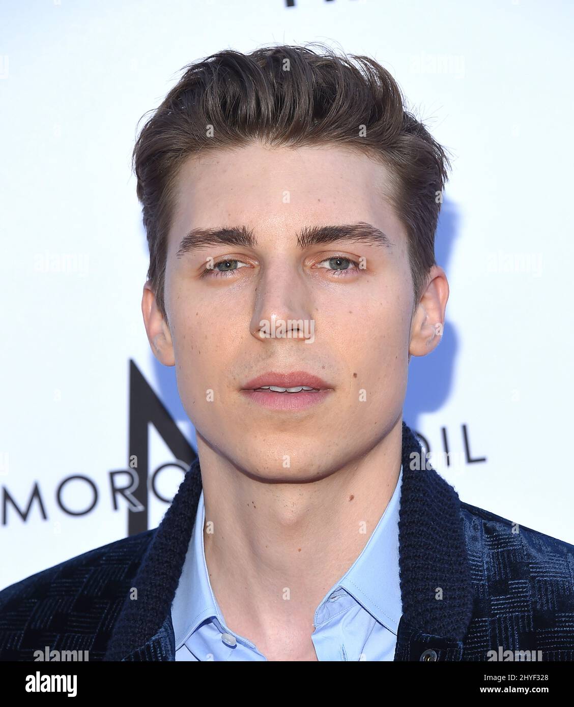 Nolan Funk arriving for the Daily Front Row Fashion Los Angeles Awards ...