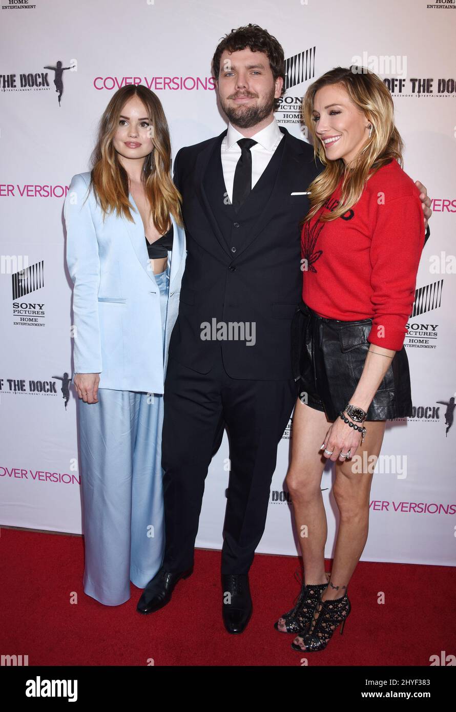 Debby Ryan Austin Swift And Katie Cassidy At The Cover Versions Los Angeles Premiere Held At