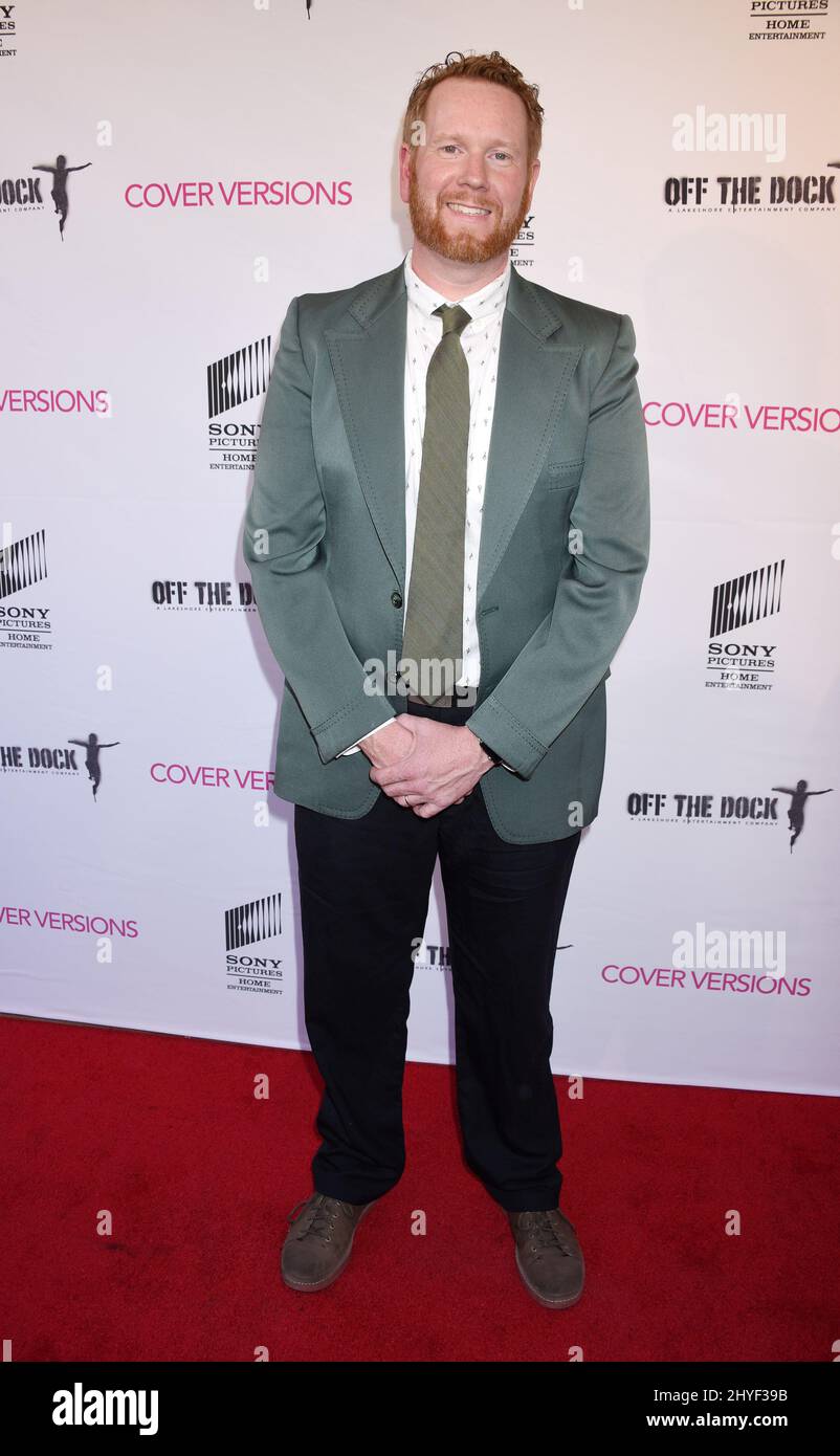 Todd Berger at the "Cover Versions" Los Angeles Premiere held at the ...
