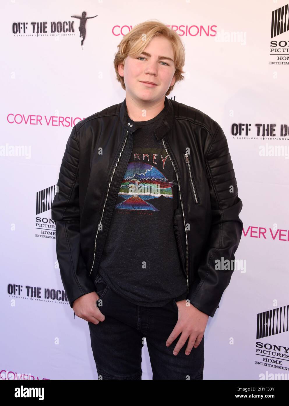 Connor Dean at the "Cover Versions" Los Angeles Premiere held at the ...