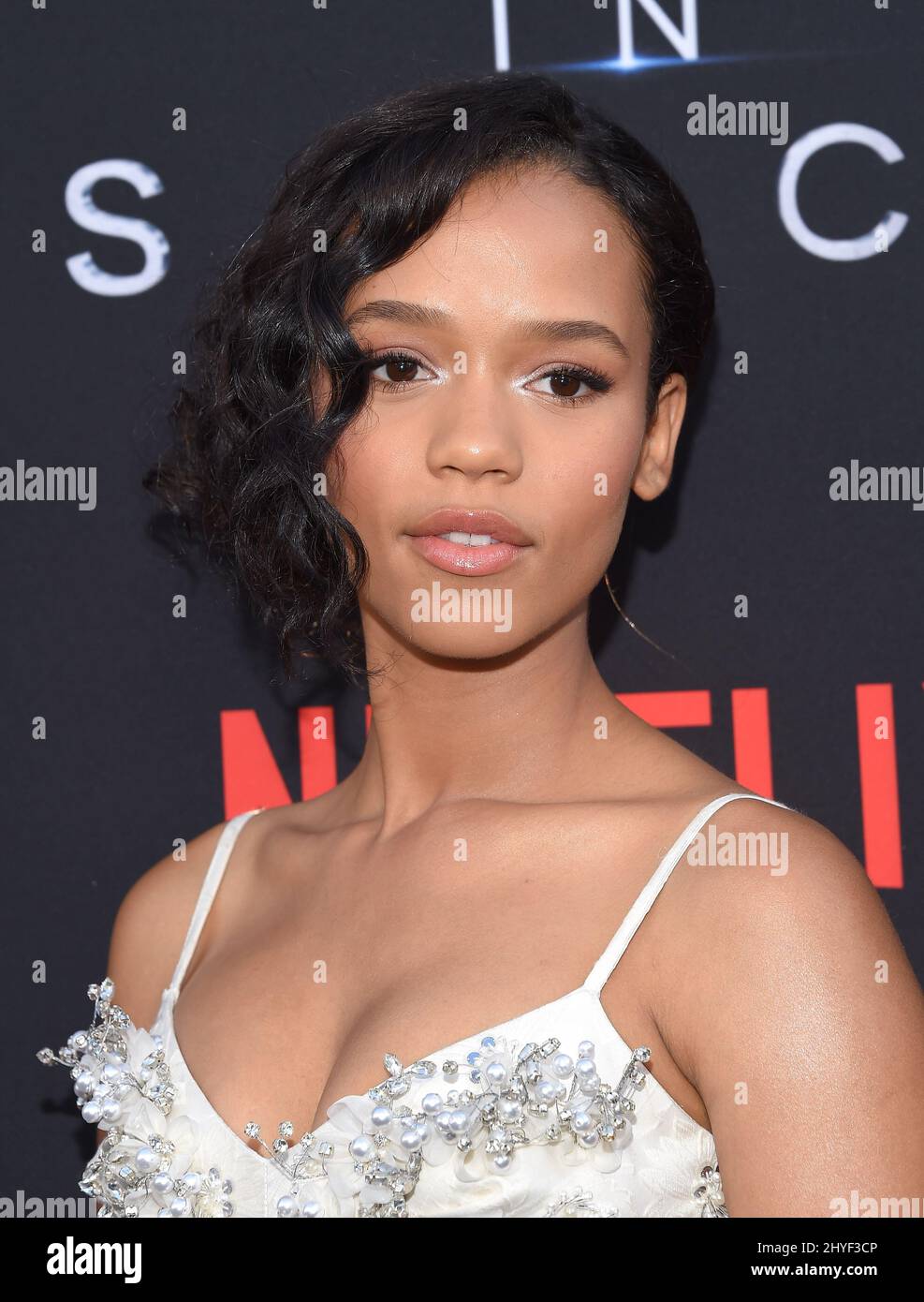Taylor Russell at the Netflix's 'Lost In Space' Season 1 Premiere event ...
