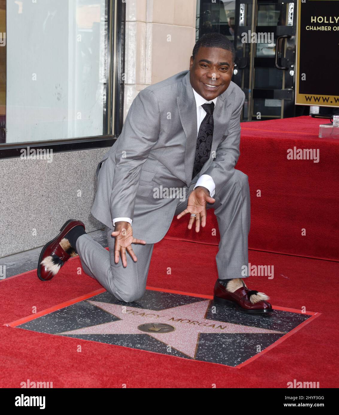 Tracy Morgan attending the Tracy Morgan Star on the Hollywood Walk of ...