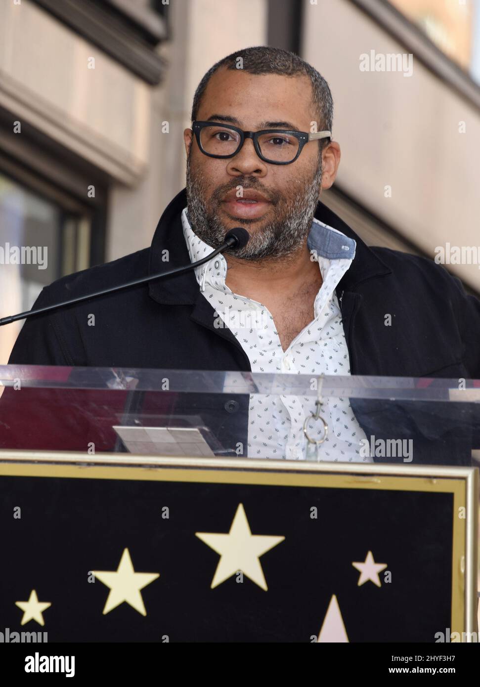 Jordan Peele attending the Tracy Morgan Star on the Hollywood Walk of ...