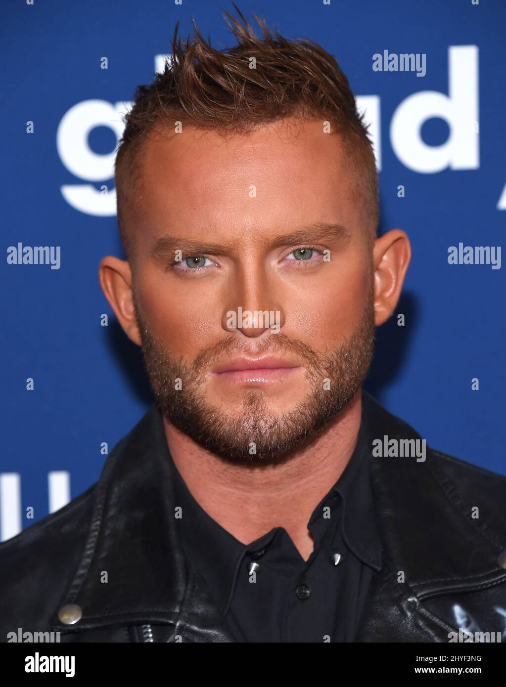 August Getty at the GLAAD Media Awards 2018 event at Beverly Hilton ...