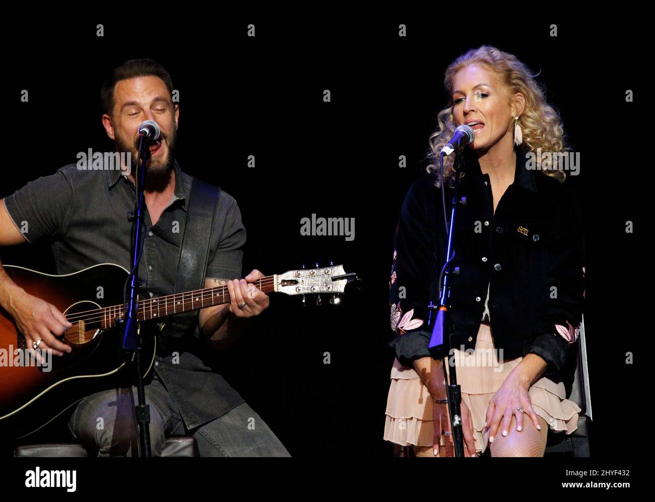Jimi Westbrook and Kimberly Schlapman of Little Big Town at ACM Stories ...