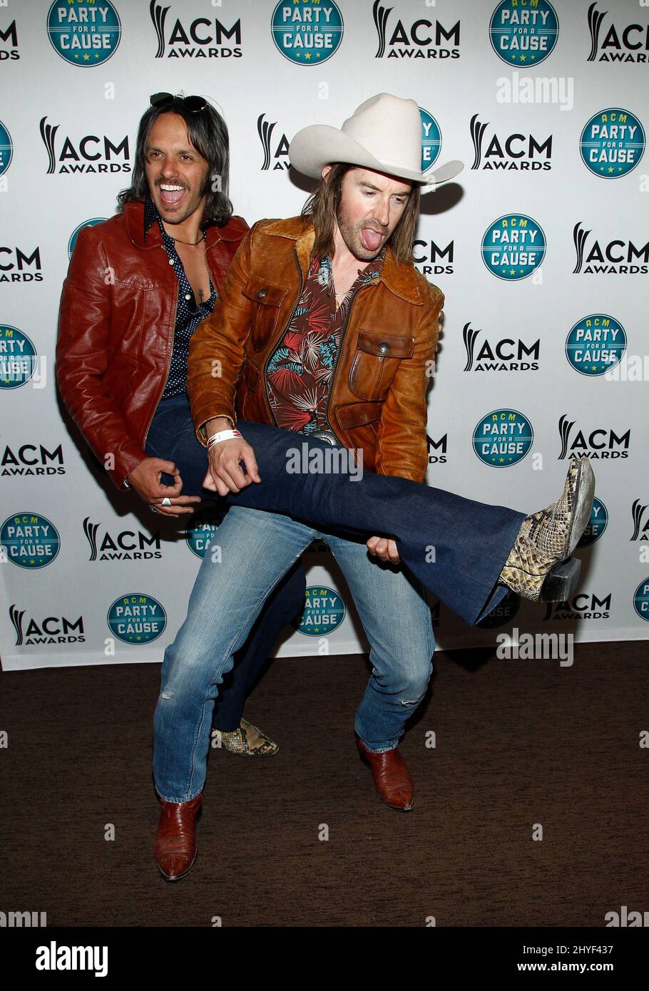 Cameron Duddy and Jess Carson of Midland at ACM Stories, Songs and ...