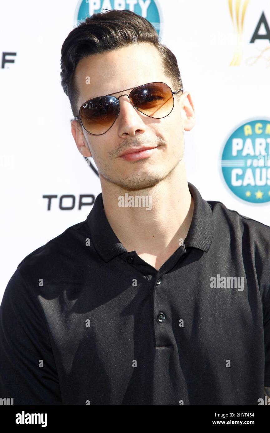Devin Dawson at ACM Lifting Lives Topgolf Tee-off held at Topgolf Las ...
