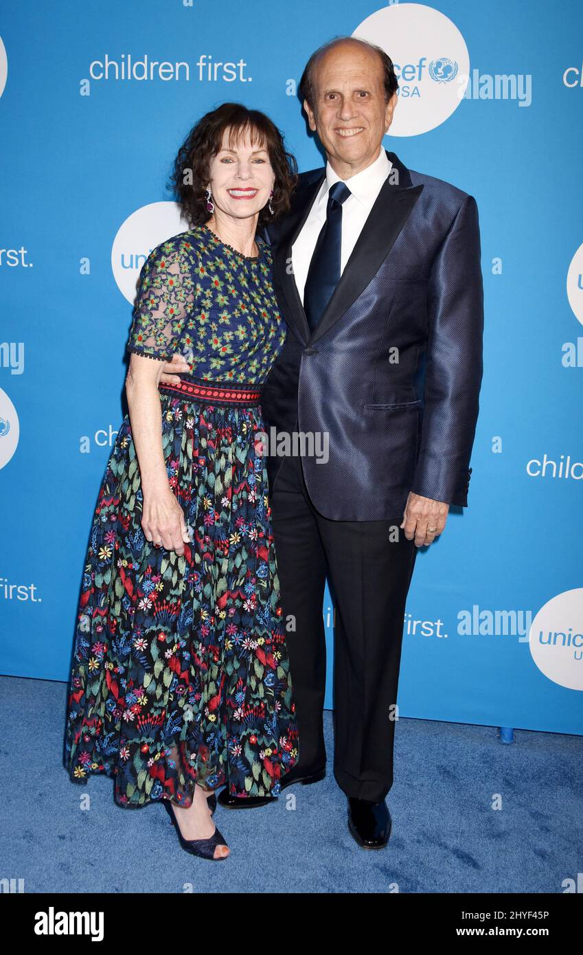 Michael milken lori 7th biennial unicef ball hi-res stock photography ...