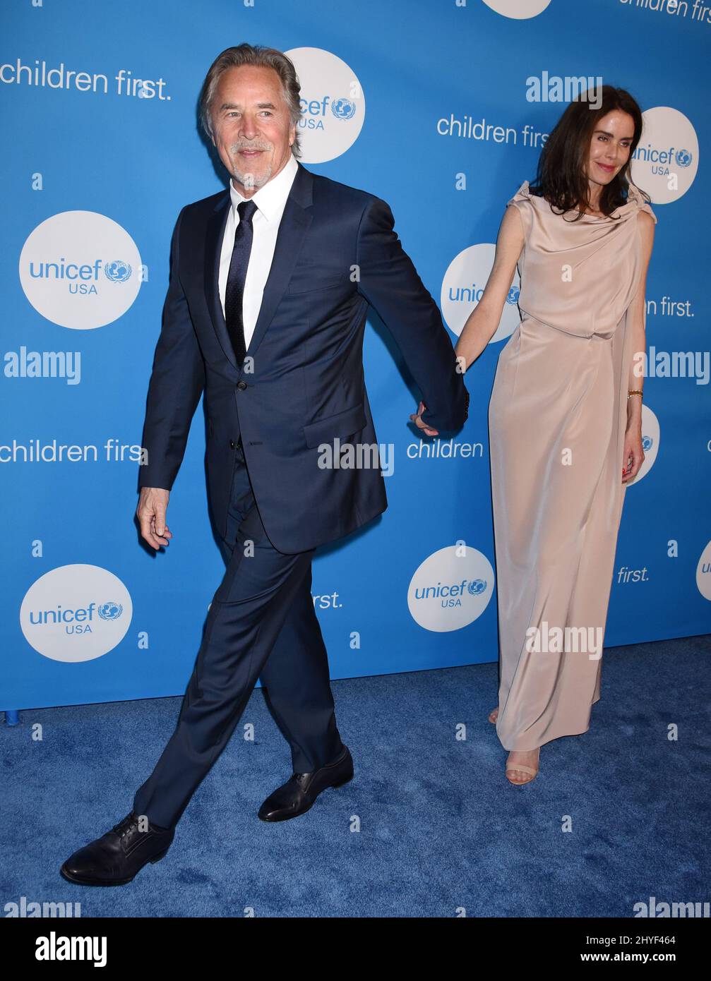 Don johnson kelley phleger 7th biennial unicef ball hi-res stock ...