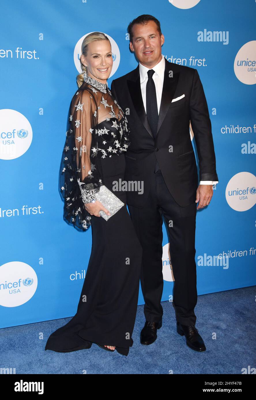 Molly sims scott stuber 7th biennial unicef ball hi-res stock ...