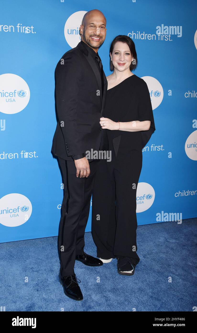 Keegan-Michael Key and Elisa Pugliese at the 7th Biennial UNICEF BALL ...