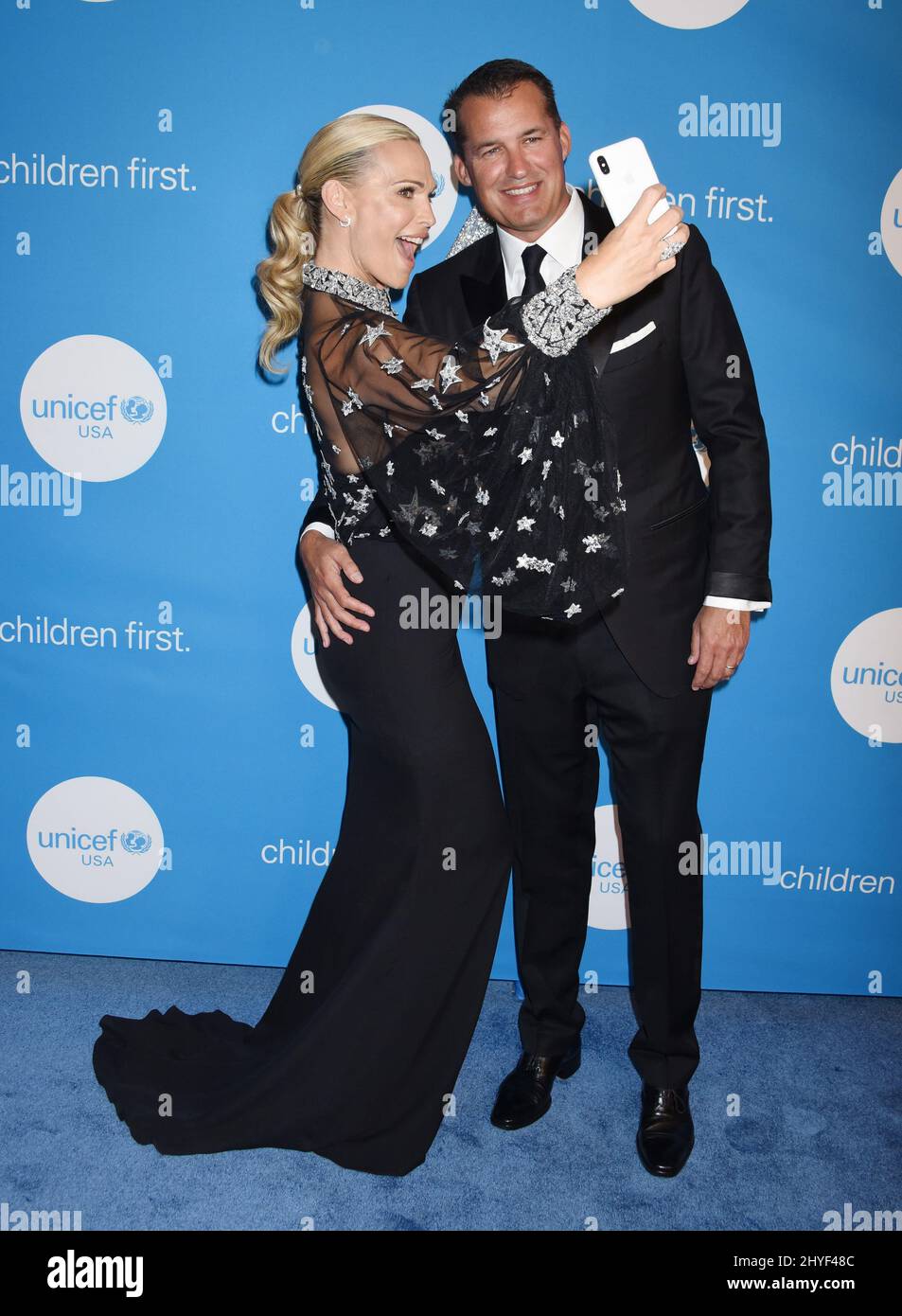 Molly sims scott stuber 7th biennial unicef ball hi-res stock ...