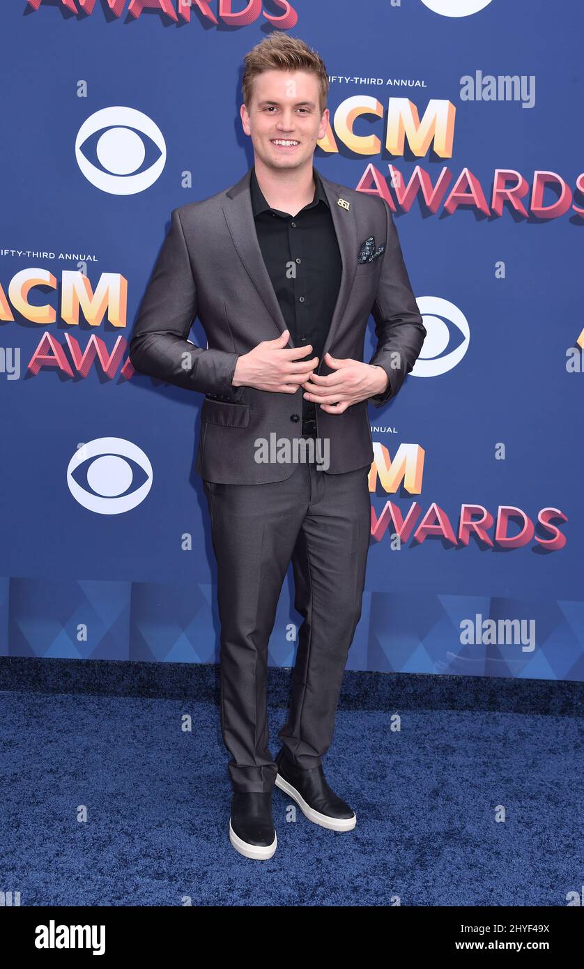 Levi Hummon at the 53rd Academy of Country Music Awards held at the MGM ...