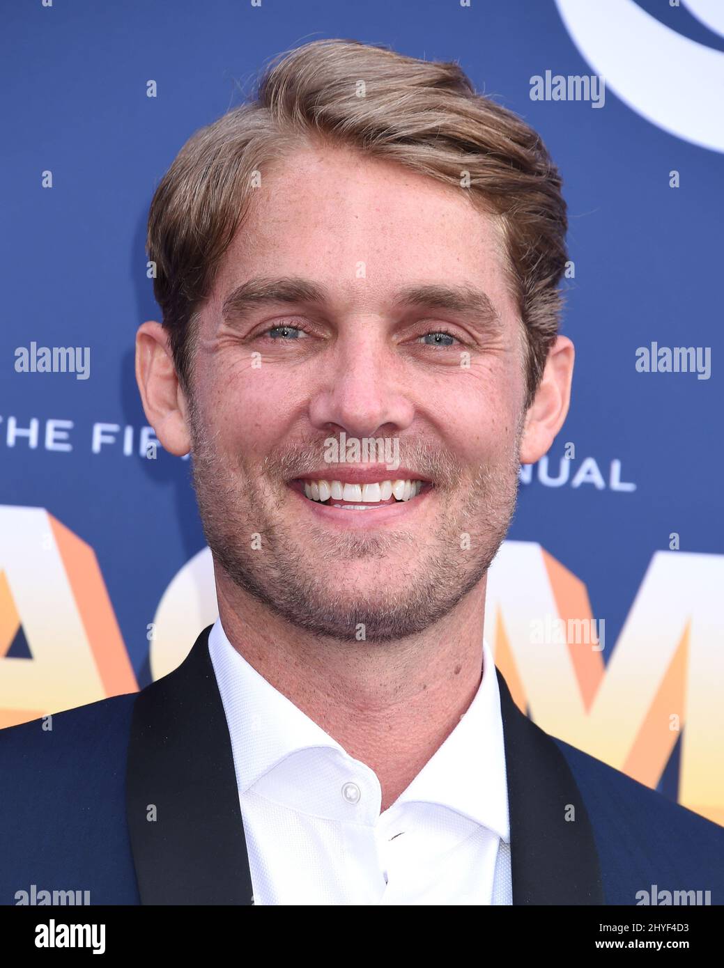 Brett Young at the 53rd Academy of Country Music Awards held at the MGM ...