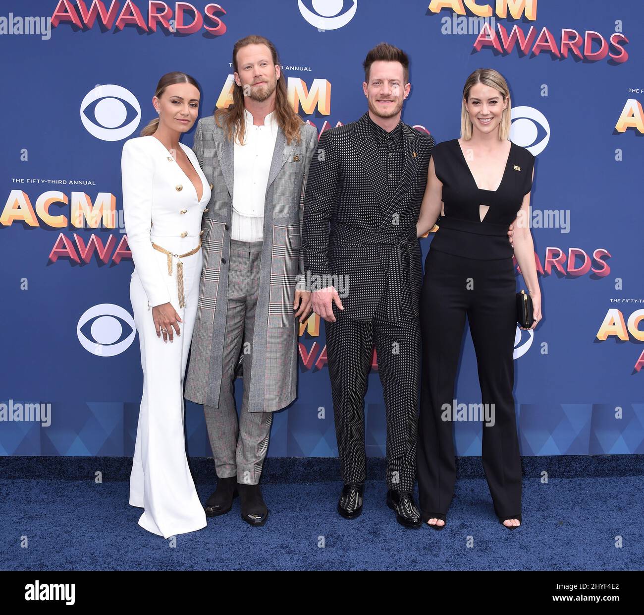 Florida Georgia Line at the 53rd Academy of Country Music Awards held ...