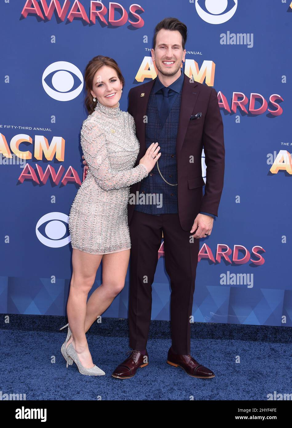 Russell Dickerson at the 53rd Academy of Country Music Awards held at ...
