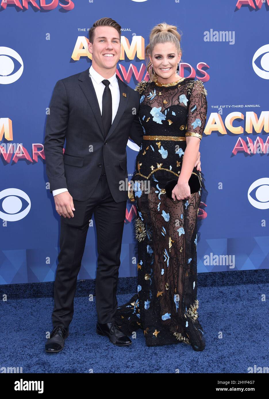 Lauren Alaina and Alex Hopkins at the 53rd Academy of Country Music ...