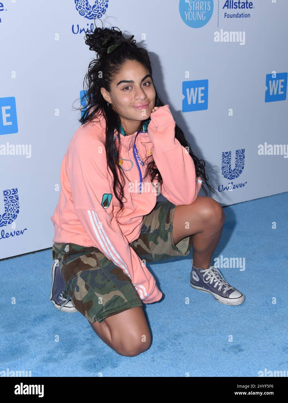 Jessie Reyez at WE Day California held at The Forum on April 19, 2018 in Los Angeles, CA Stock ...
