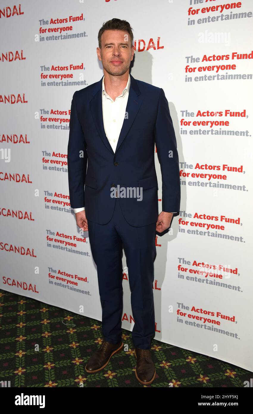 Scott Foley at The Actors Fund's 'Scandal' Finale Live Stage Reading ...