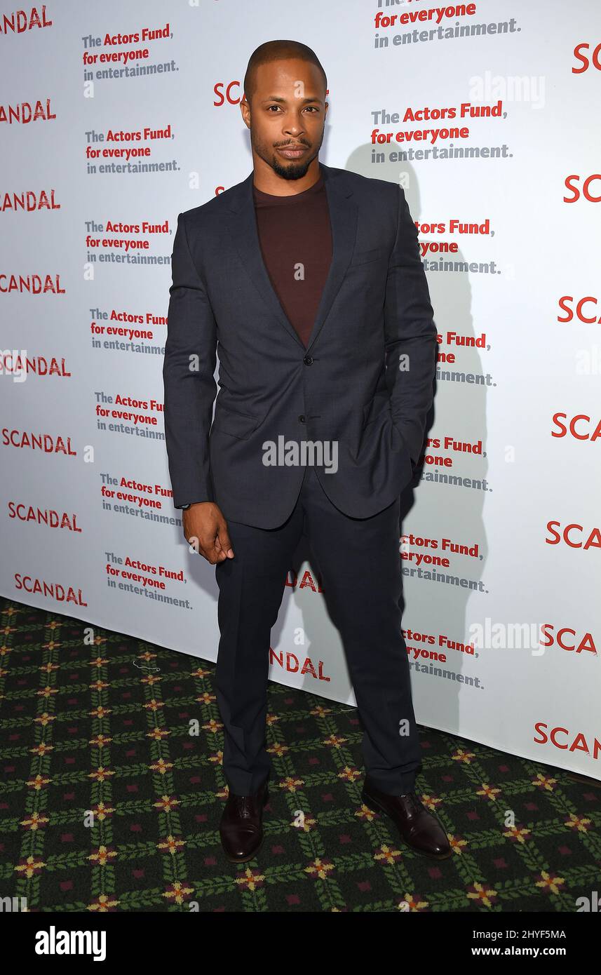 Cornelius Smith Jr. at The Actors Fund's 'Scandal' Finale Live Stage ...