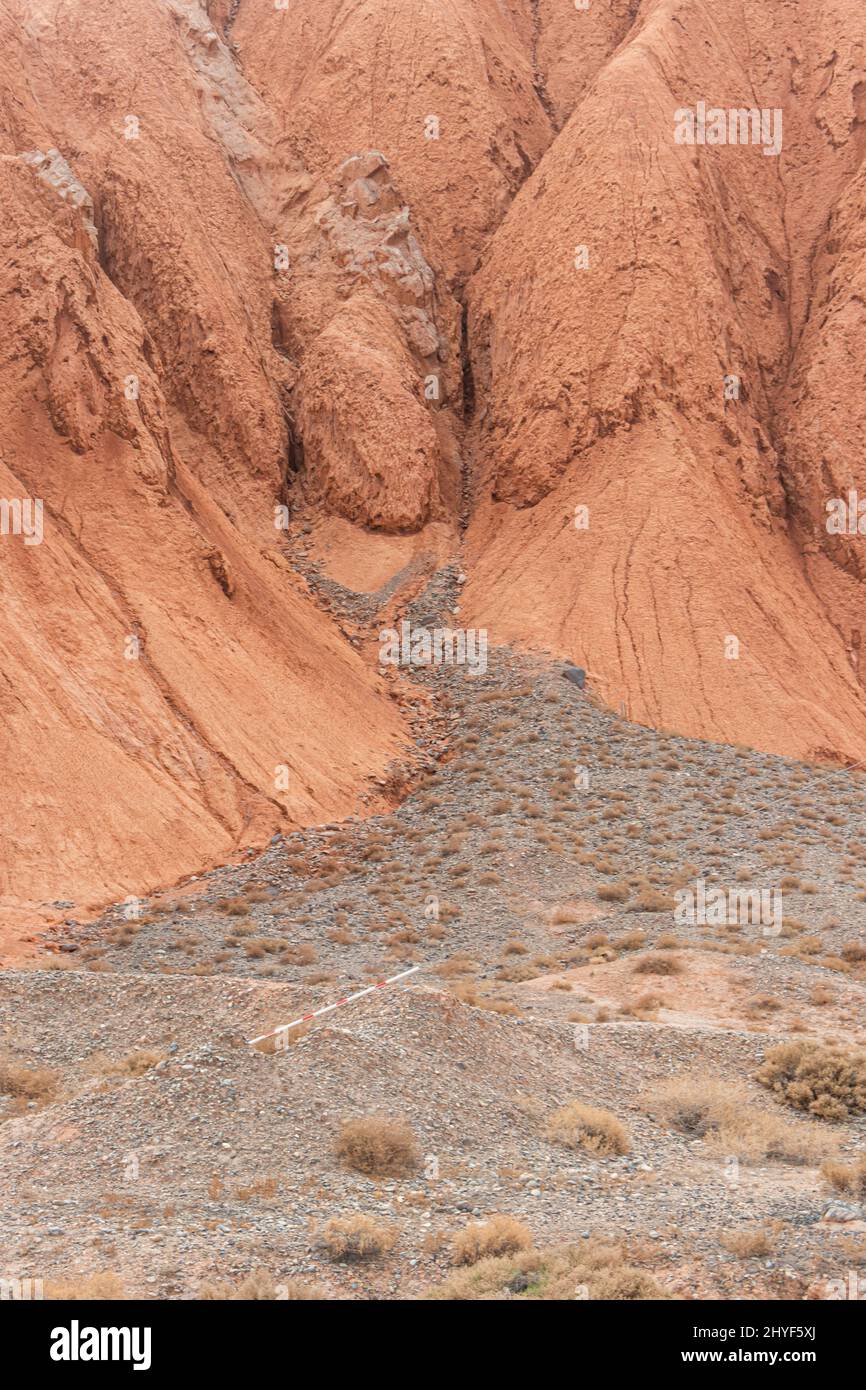 Beautiful view of the rock in the desert Stock Photo - Alamy
