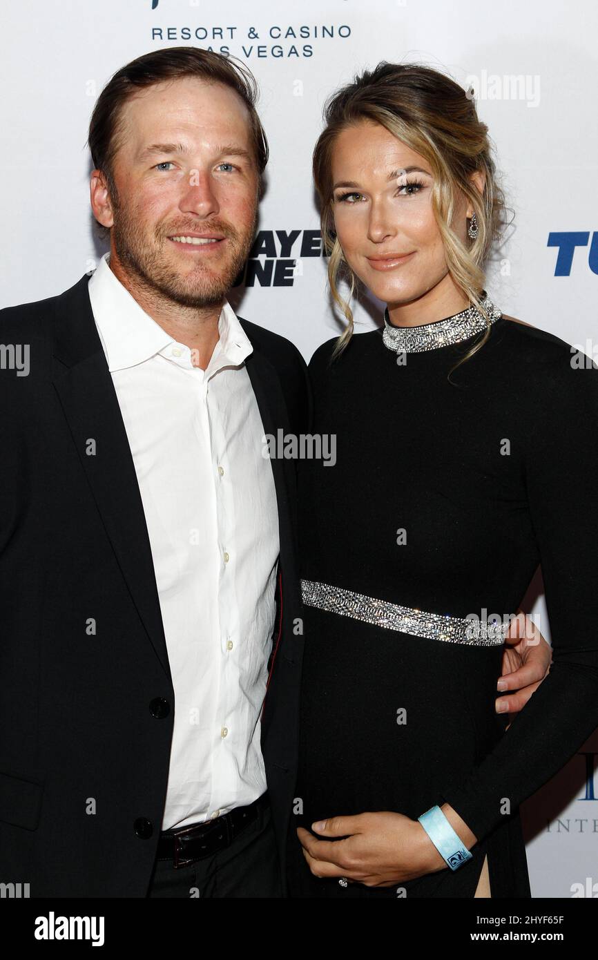 Bode Miller and Morgan Beck Miller arrives at the Derek Jeter Celebrity ...