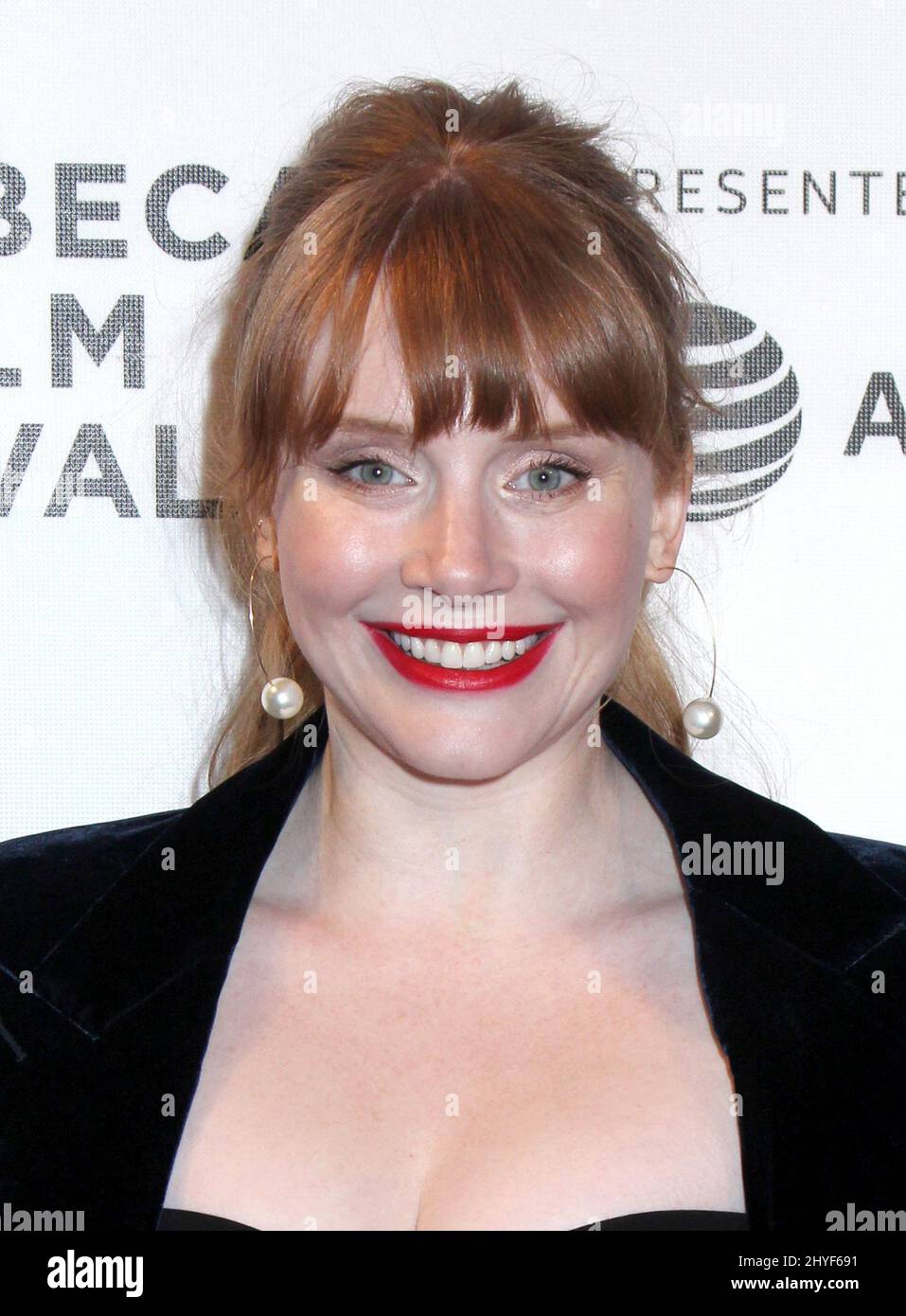 Bryce Dallas Howard arrives at the 2018 Tribeca Film Festival 'Genius ...
