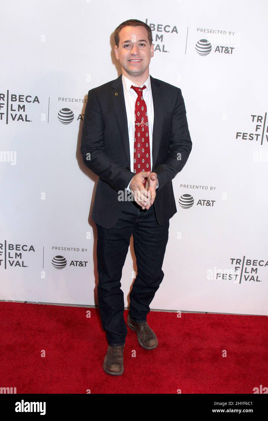 T. R. Knight attending the 2018 Tribeca Film Festival 'Genius: Picasso ...