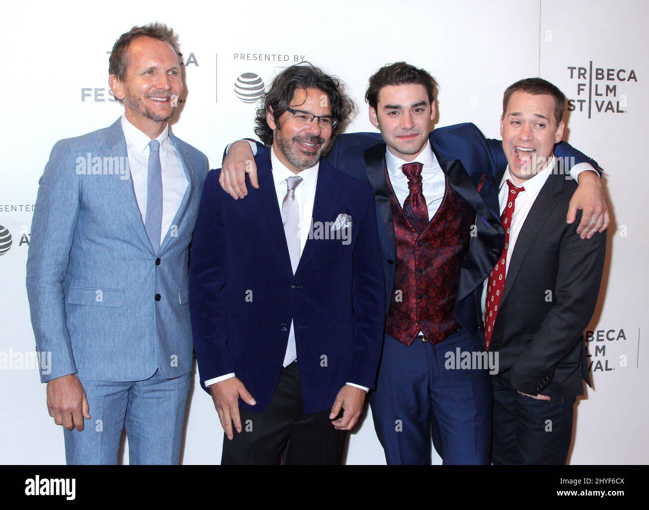 Sebastian Roche, Kenneth Biller, Alex Rich & T. R. Knight attending the ...