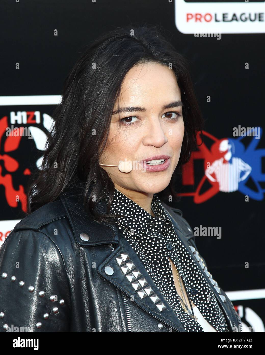 Michelle Rodriguez attending H1Z1 Pro League's Inaugural Season Kick ...