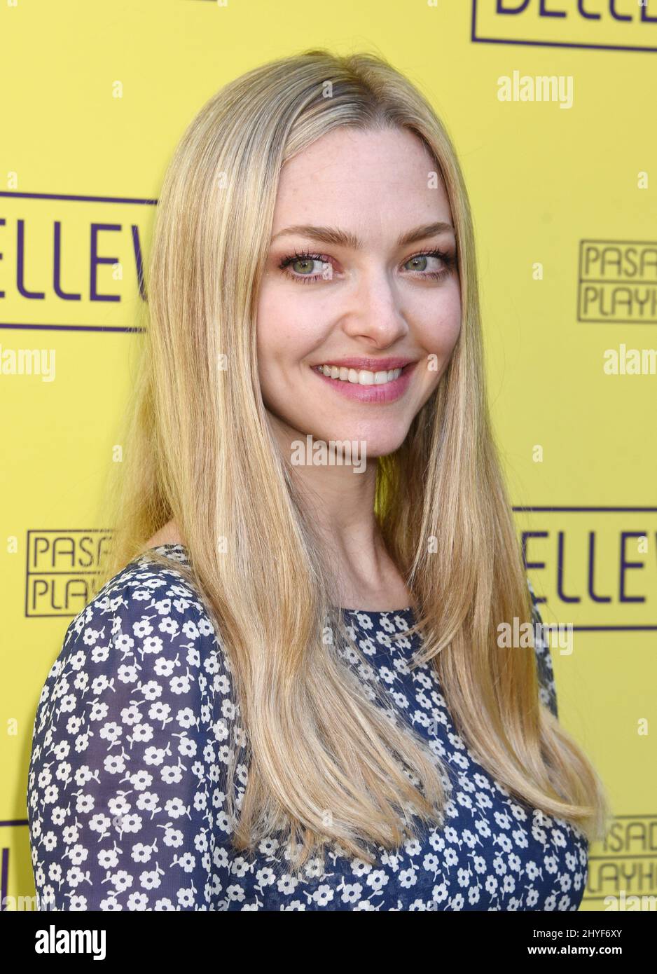 Amanda Seyfried attending the "Belleville" Opening Night held at the ...