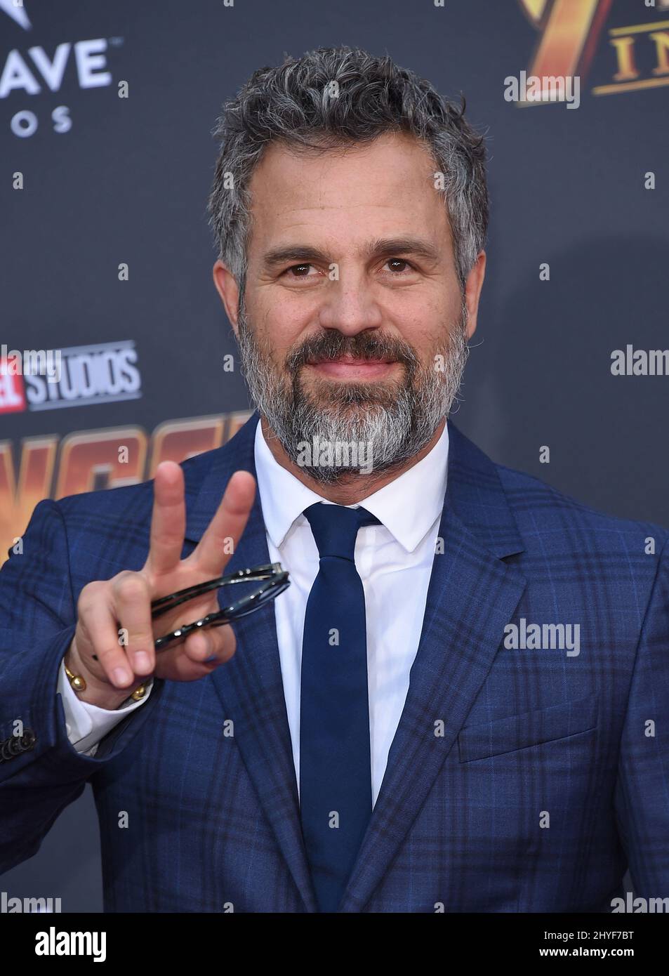 Mark Ruffalo attending the world premiere of Avengers: Infinity War ...