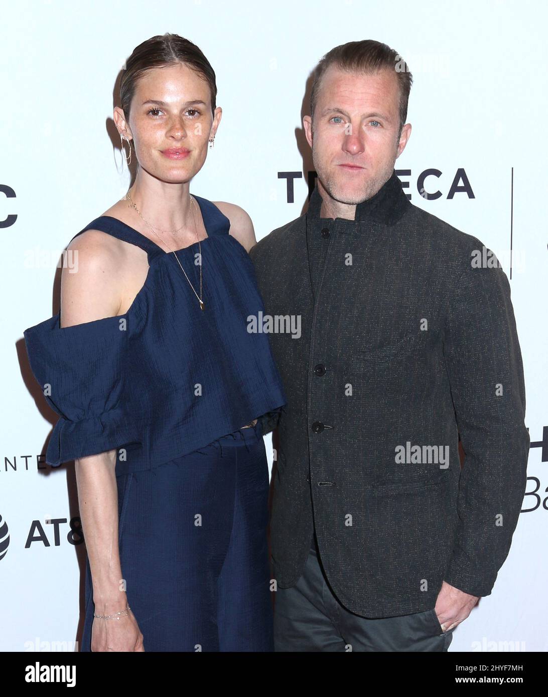 Scott Caan & wife Kacy Byxbee attending the 2018 Tribeca Film Festival ...