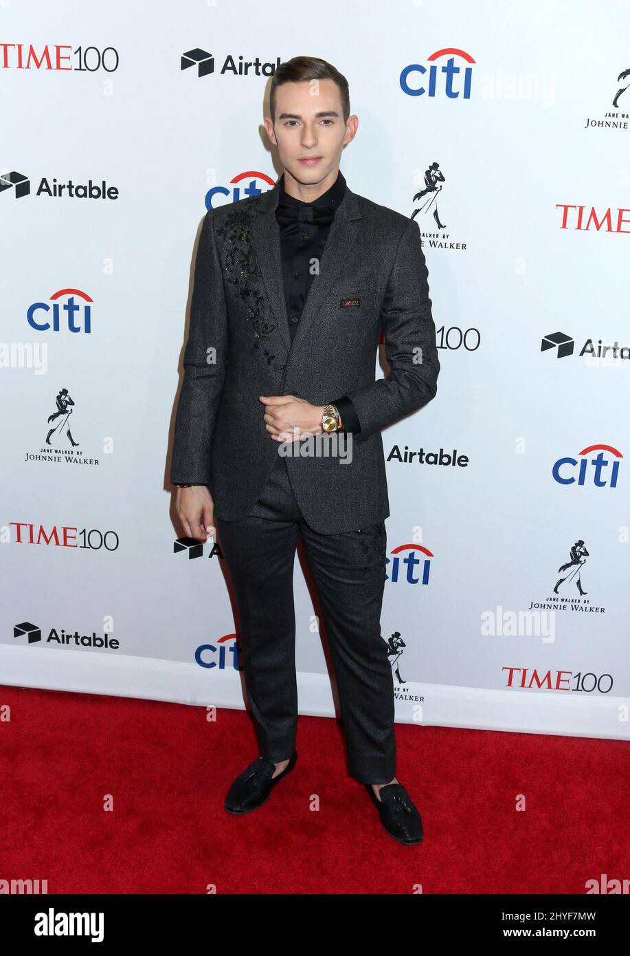 Adam Rippon attending the Time 100 Gala at Lincoln Center in New York ...