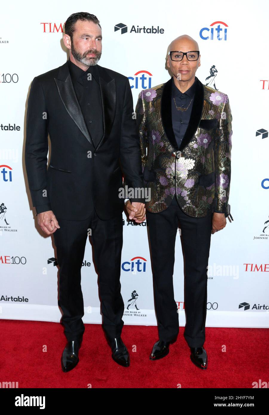 RuPaul & Georges LeBar attending the Time 100 Gala at Lincoln Center in ...